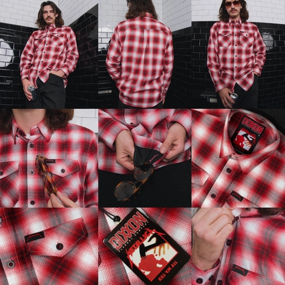 DIXXON | Shirts | Rare Limited Edition Metallica X Dixxon Collaboration ...